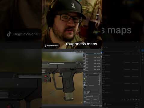 Viewport Post effects in Substance Painter #3d #substancepainter #tutorial