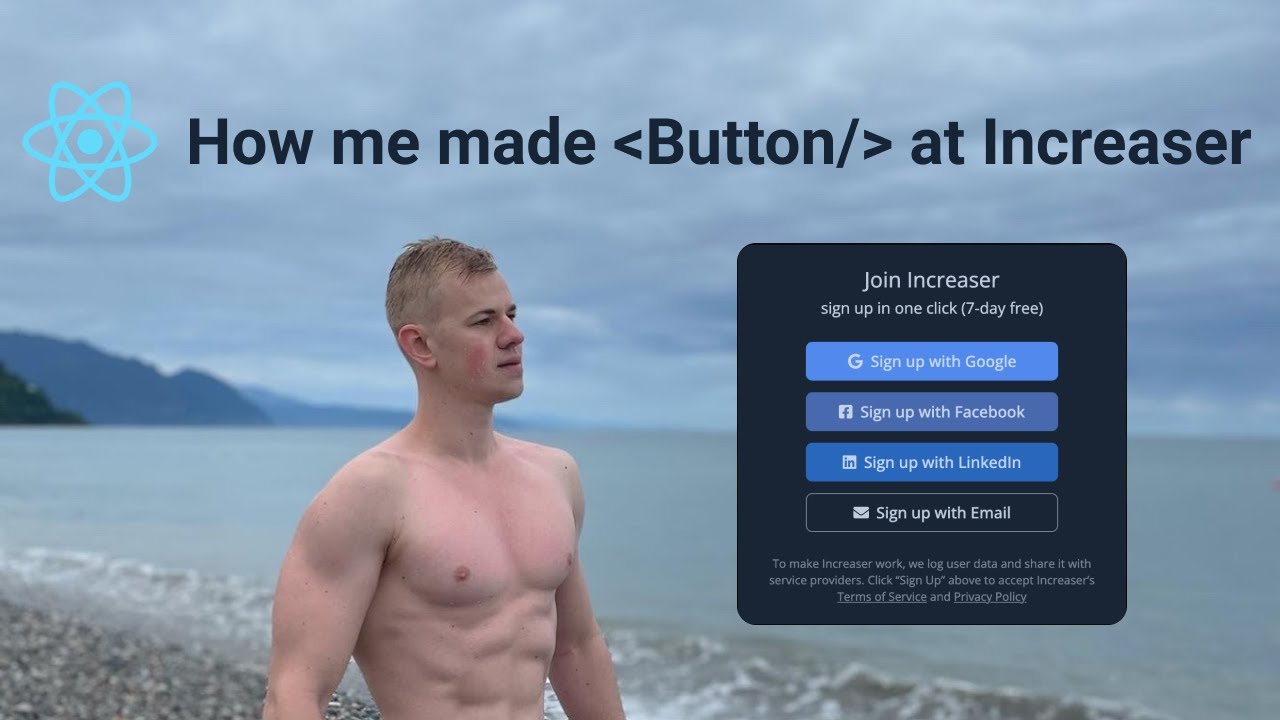 Reusable React Button Components From Increaser