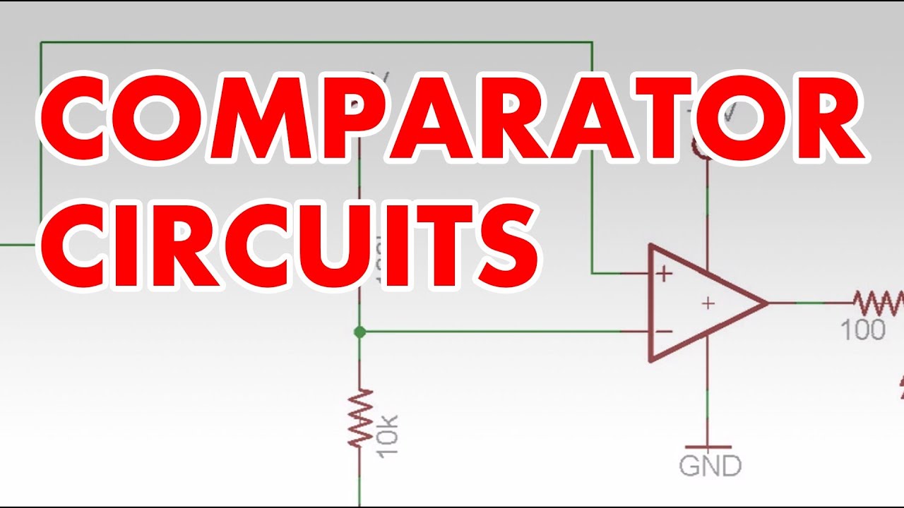 Comparator tutorial & clapper circuit