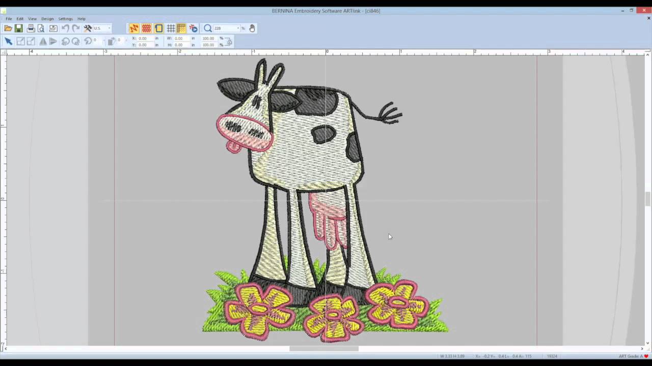 Bernina ARTLink Sizing Software - How to Use with Other Brands of Embroidery Machines