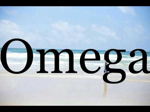 How To Pronounce Omega🌈🌈🌈🌈🌈🌈Pronunciation Of Omega