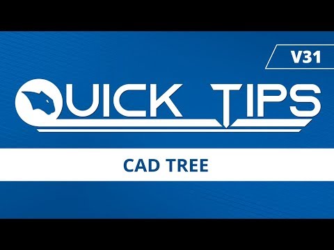 CAD Tree [Part File Included] - BobCAD-CAM Quick Tips: V31