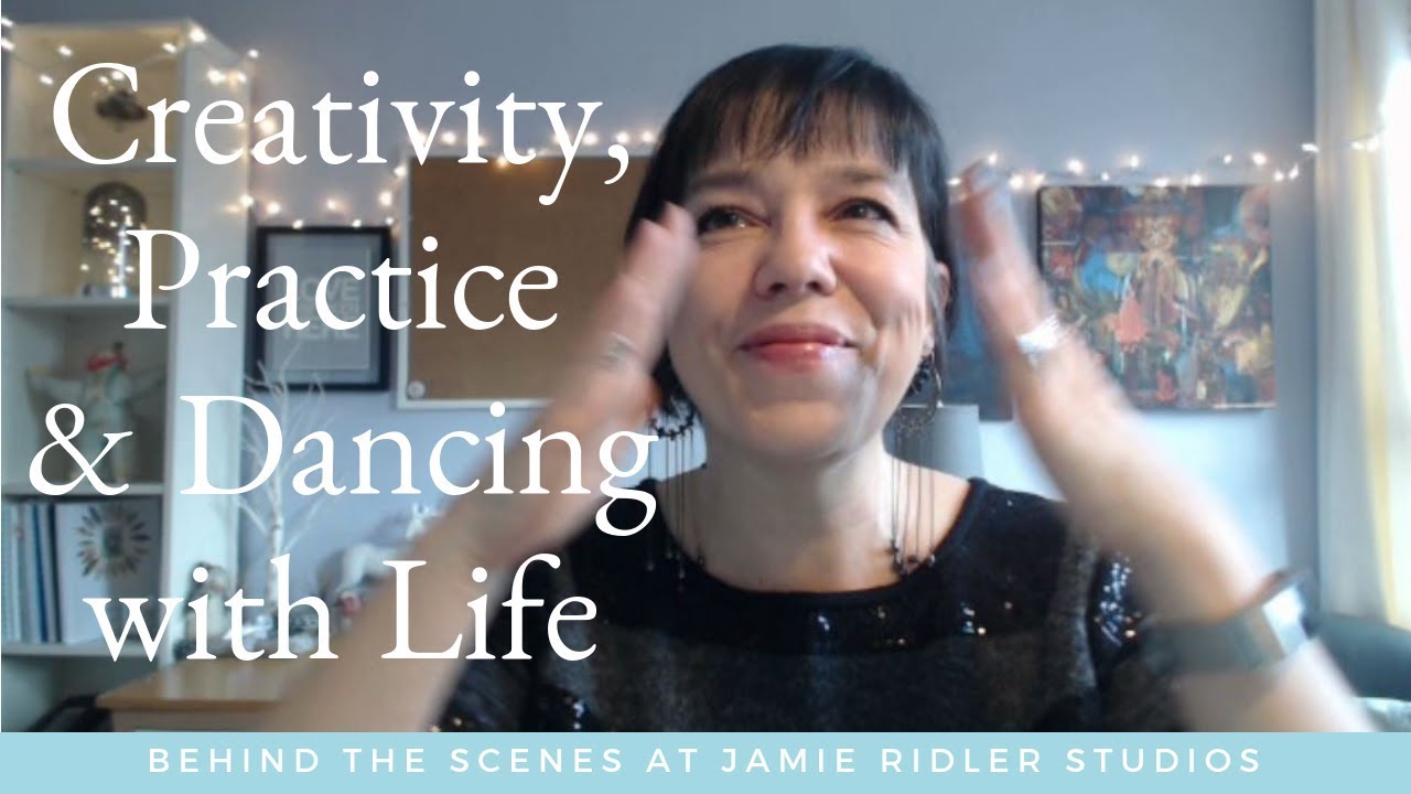 Creativity, Practice & Dancing with Life - Behind the Scenes at Jamie Ridler Studios
