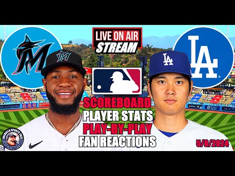 Los Angeles Dodgers vs Miami Marlins ⚾ MLB 🟢 LIVE STREAM