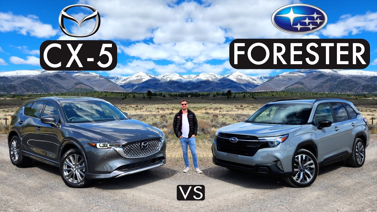 FACEOFF! -- 2025 Subaru Forester vs. 2025 Mazda CX-5: Comparison