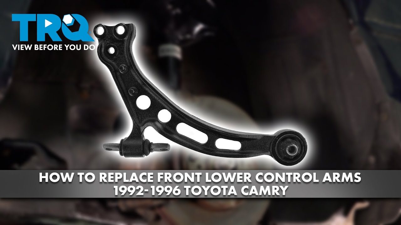 How to Replace Front Lower Control Arms 1992-1996 Toyota Camry