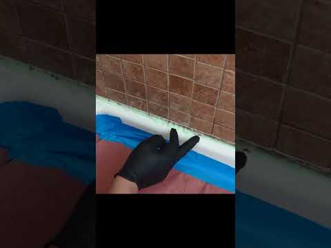 How To Remove And Replace Moldy Caulk In Bathroom Or Kitchen! DIY