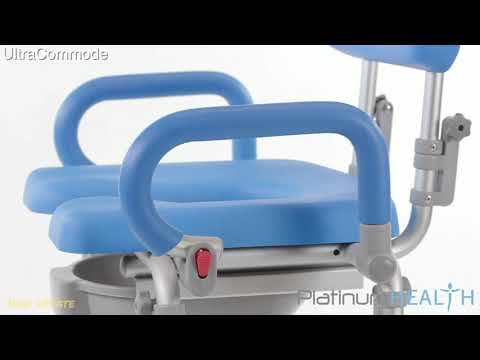 GPPZM 3 in 1 Commode Wheelchair Bedside Toilet #toilet #commode