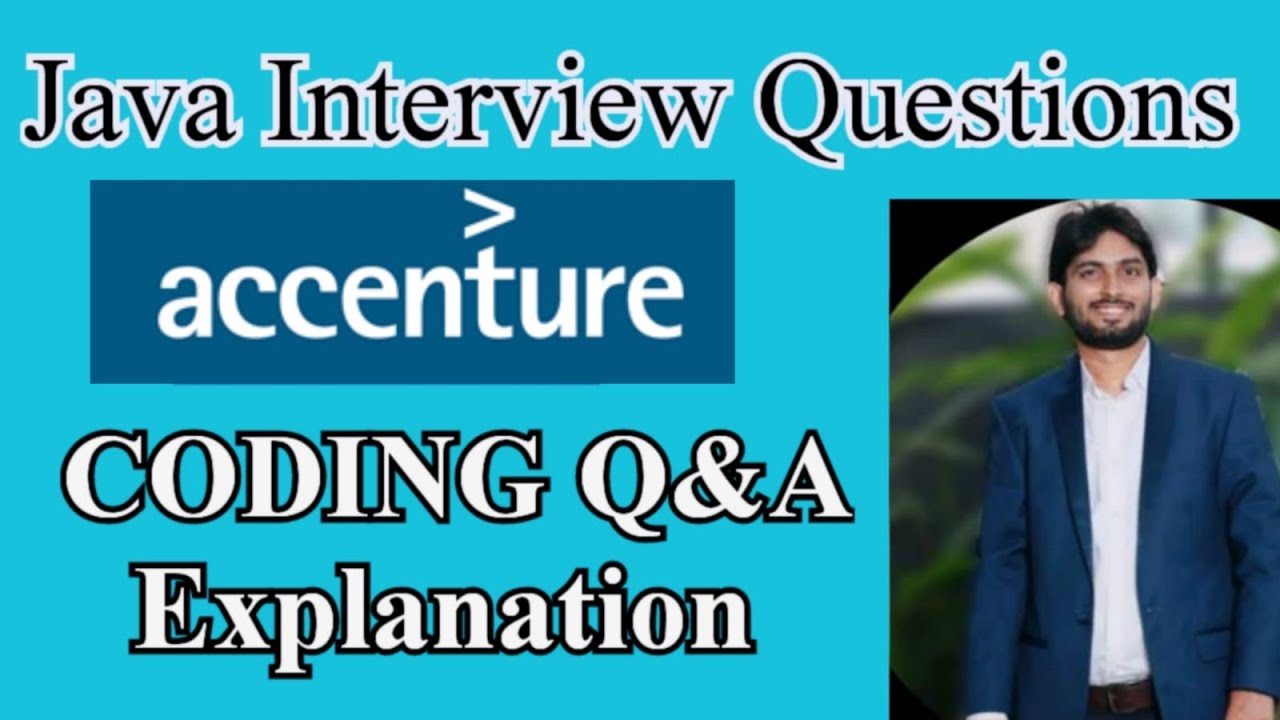 Java Interview Coding Questions || Code Asked in ACCENTURE Interview || Interview Coding Questions