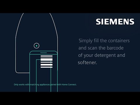 Siemens i-Dos med tvättmedelsskanning