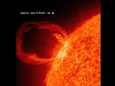 MASSIVE SOLAR PROMINENCE Dancing on Our SUN! New Cycle Sun Spot Forming!