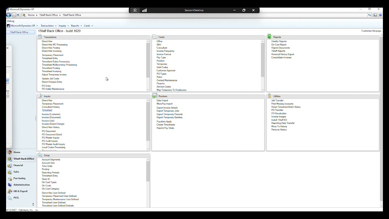 Data Import. Error Message:  Batch cannot be added, not in 'Entered' status. | 1Staff Knowledge Base