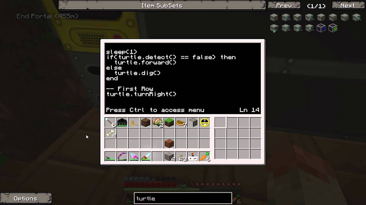 How to Train Your Turtle - Chapter 2: First Mining Script