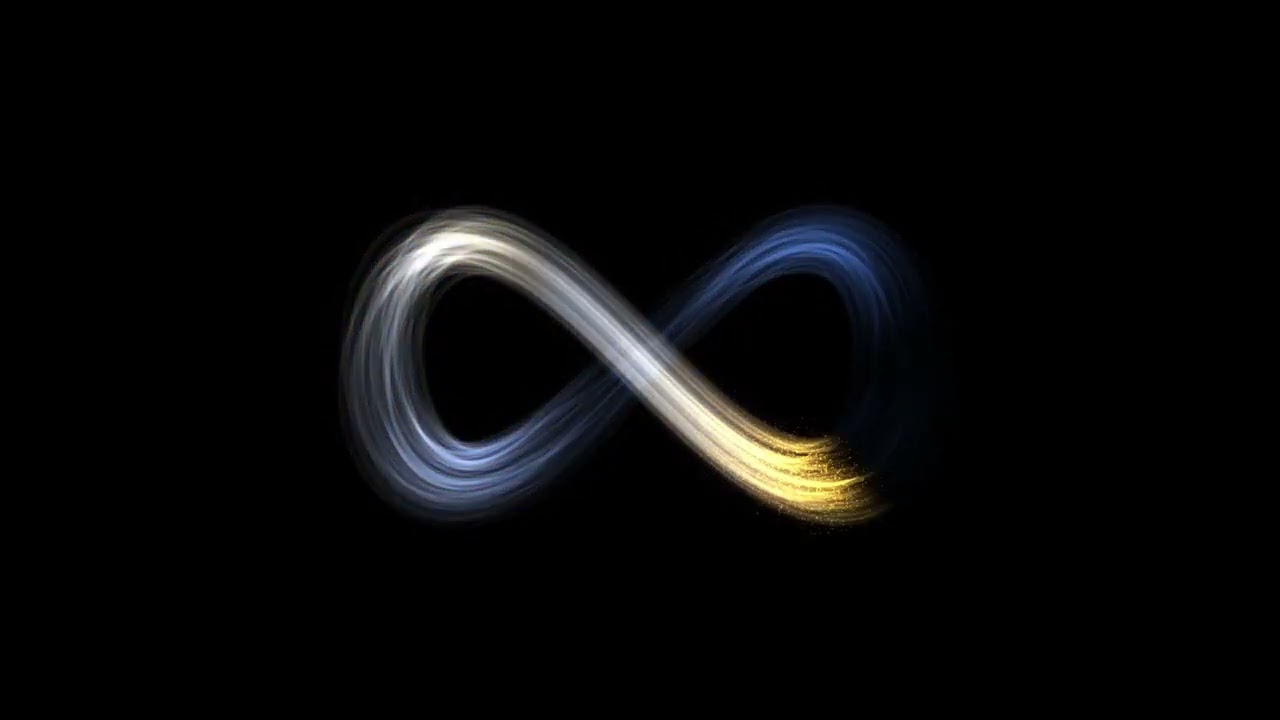Infinity Sign | 1 hour Loop | Free Infinite Loop Motion Graphics for After Effect,  Premiere Pro