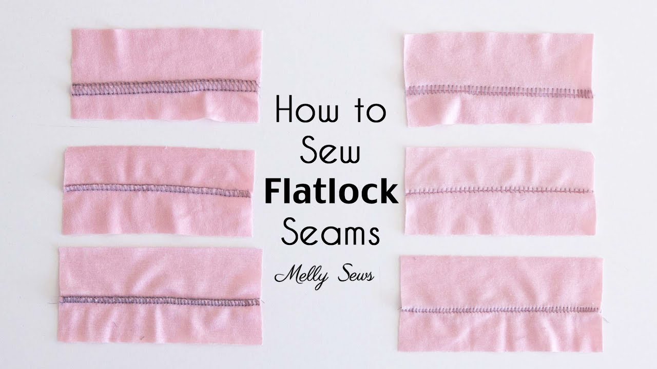 Learn to Sew a Flatlock Stitch