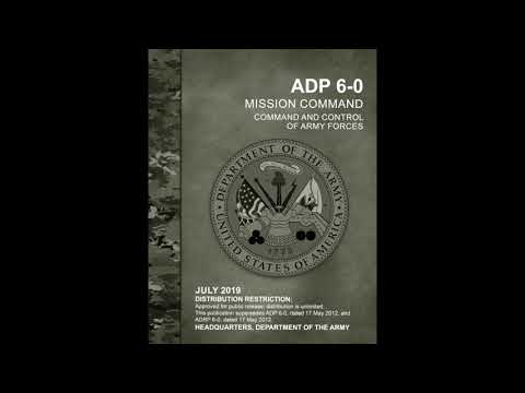ADP 6-0 Mission Command Chapter 1: Introduction to Mission Command | NotebookLM Podcast