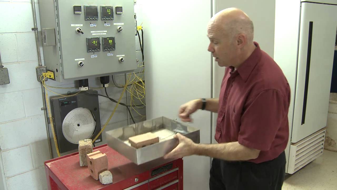 Clay brick test procedure