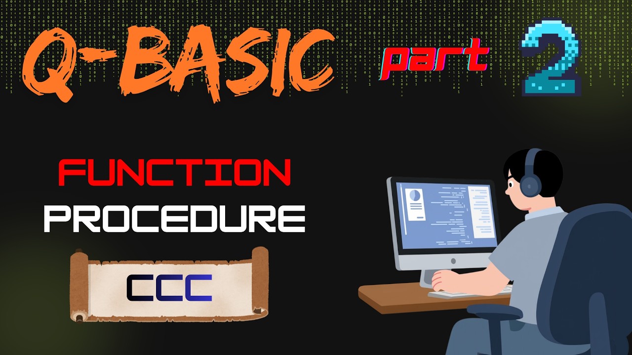 QBasic program to find simple interest using FUNCTION procedure #codecoffeecircuit #qbasic #fyp