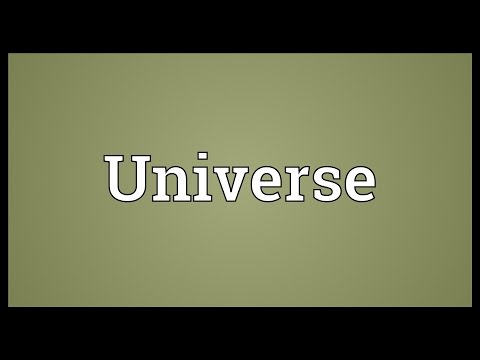 Universe Meaning