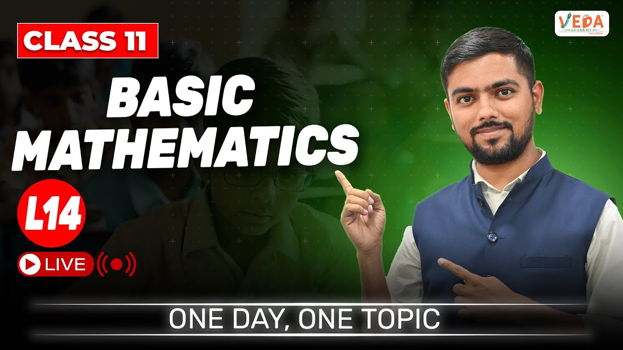 Basic Mathematics | L14 | Basic Mathematics | Class 11 | Physics| One Day One Topic