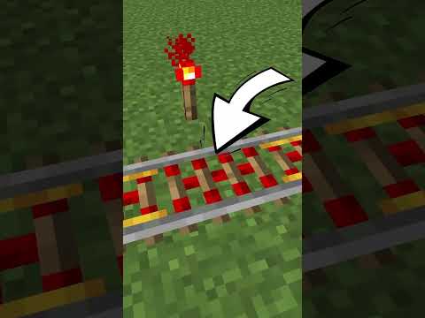 Types of RAILS in Minecraft #shorts #minecraft
