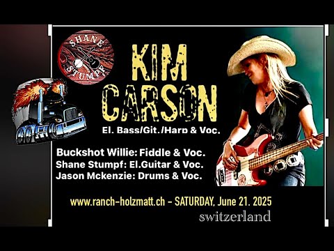 SHANE STUMPF & KIM CARSON BAND - Convoy Angles RANCH-HOLZMATT SWITZERRLAND
