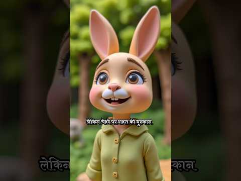 🥰cute khargosh ki kahani part 4 #shorts #sullostories #story #kahani