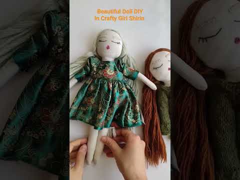 How to Make a Rag Doll: It's Actually So Easy 😍 Tutorial in My Channel#shorts