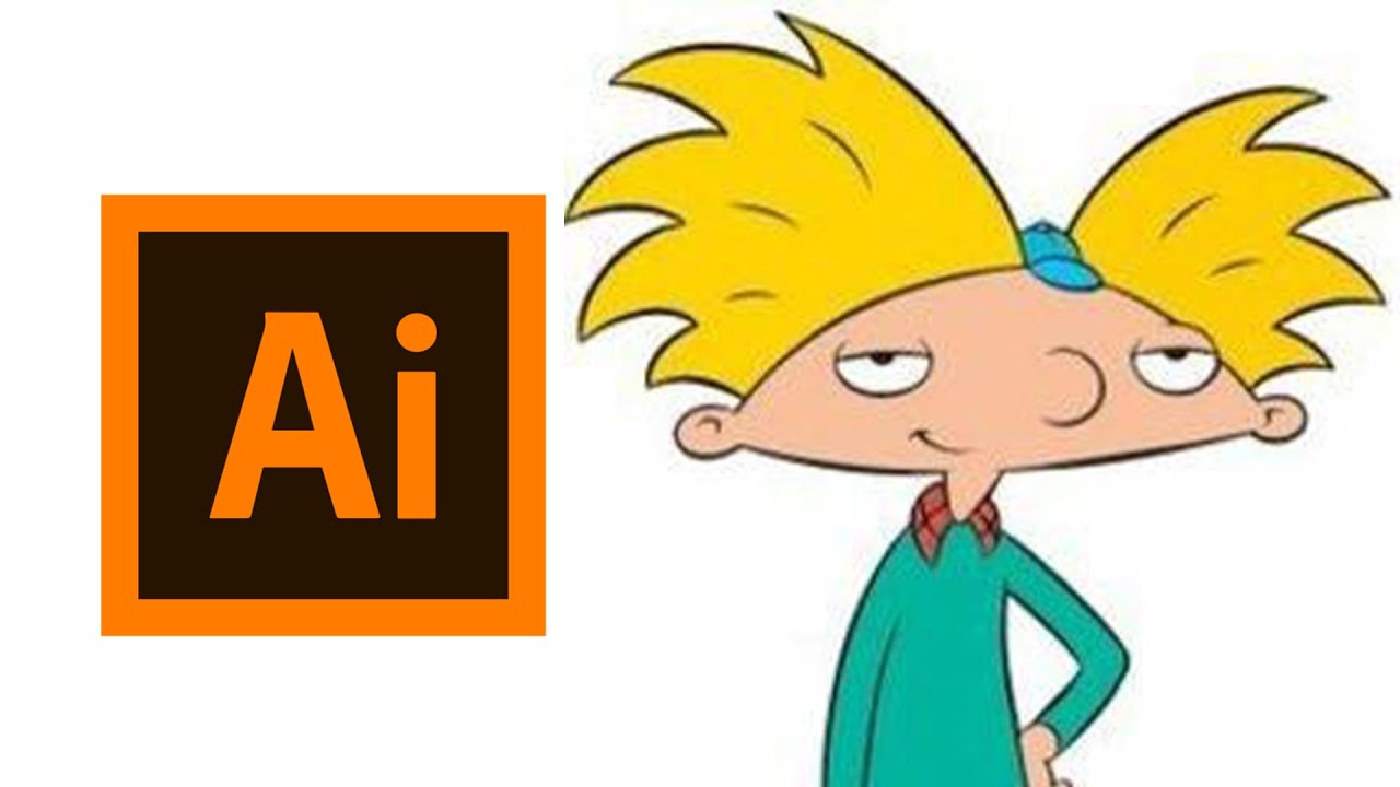 Hey Arnold / Adobe Illustrator #9