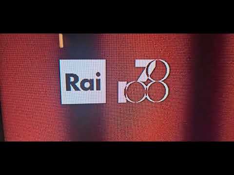 Rai - Logo a video per celebrare il 70° anniversario di Rai 1 e il 100° anniversario di Rai Radio 1