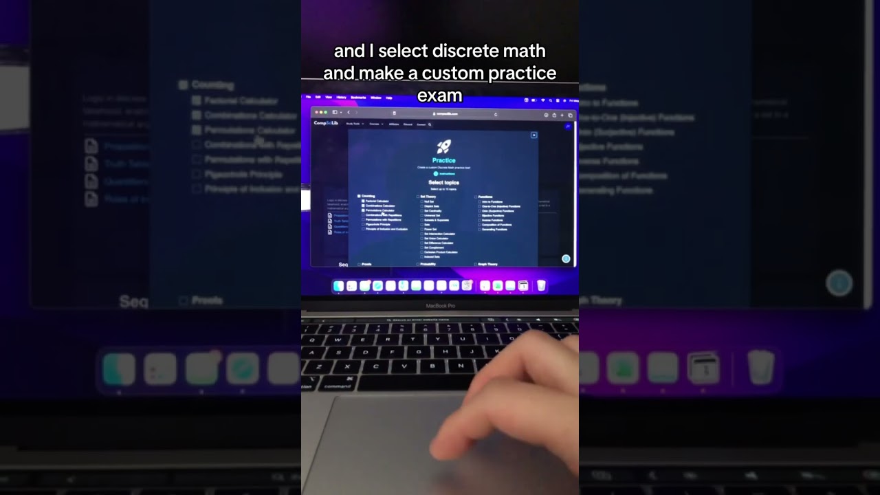 Heres how I prep for my Discrete Math final! #discretemath #computerscience #compscilib #studytok