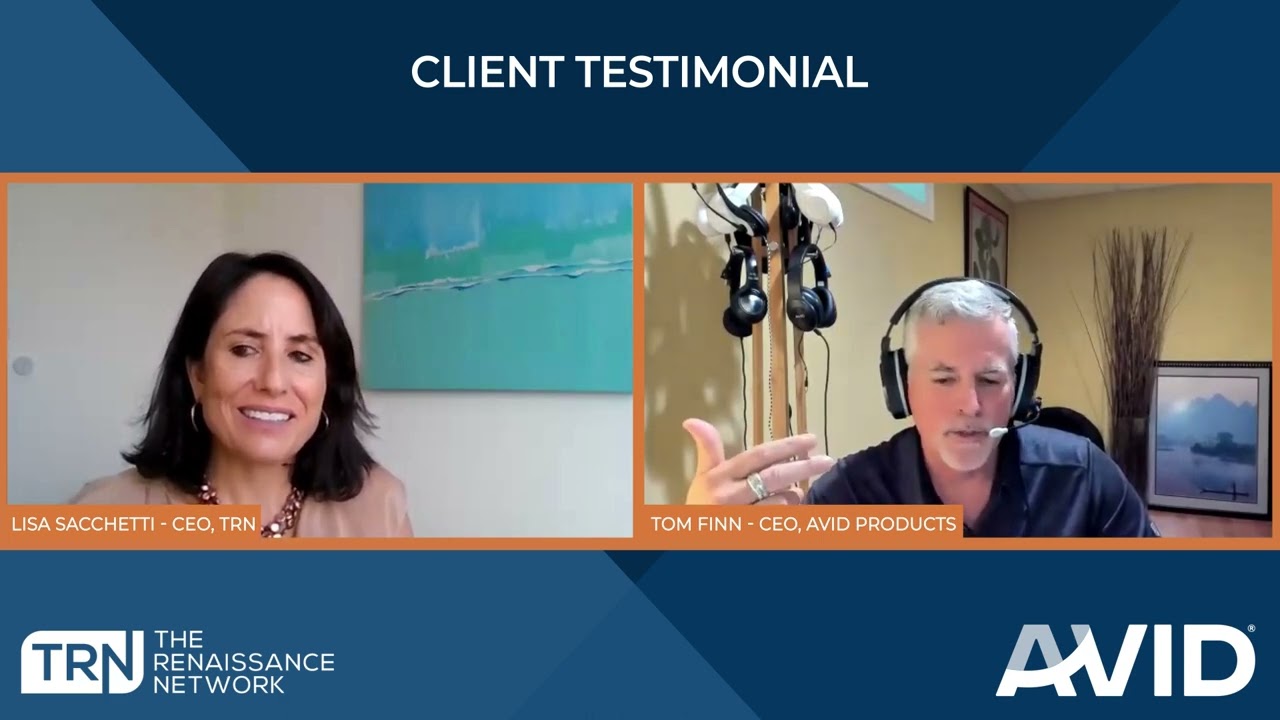 Client Testimonial with AVID Products