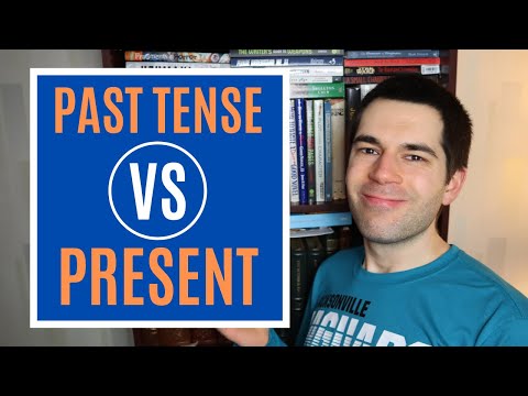 Past Tense vs Present Tense (Fiction Writing Advice)
