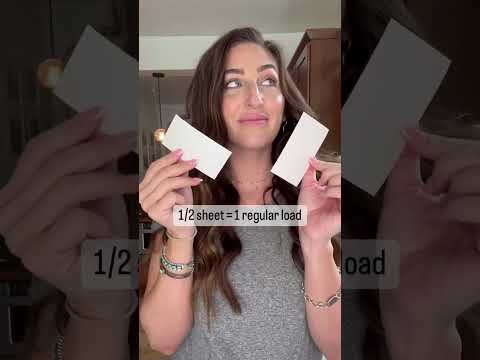 How to Use CLEAN PEOPLE Detergent Sheets
