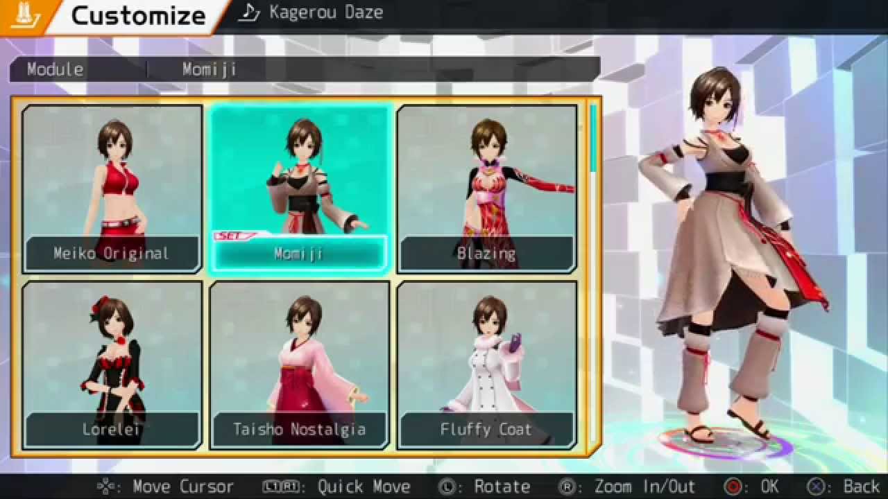 All MEIKO's Modules - Project Diva F 2nd