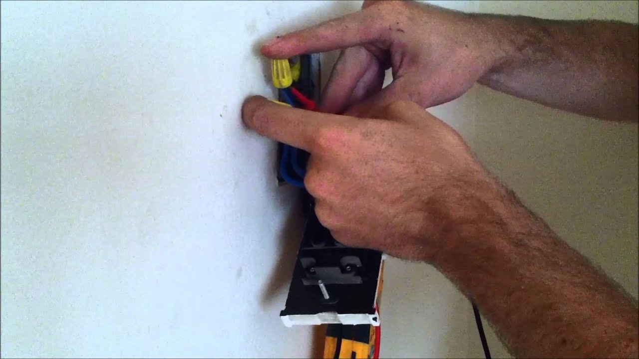 Replacing a line voltage thermostat