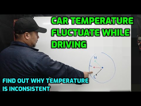Car Temperature Gauge Goes Up and Down while Driving (Temperature Fluctuation)