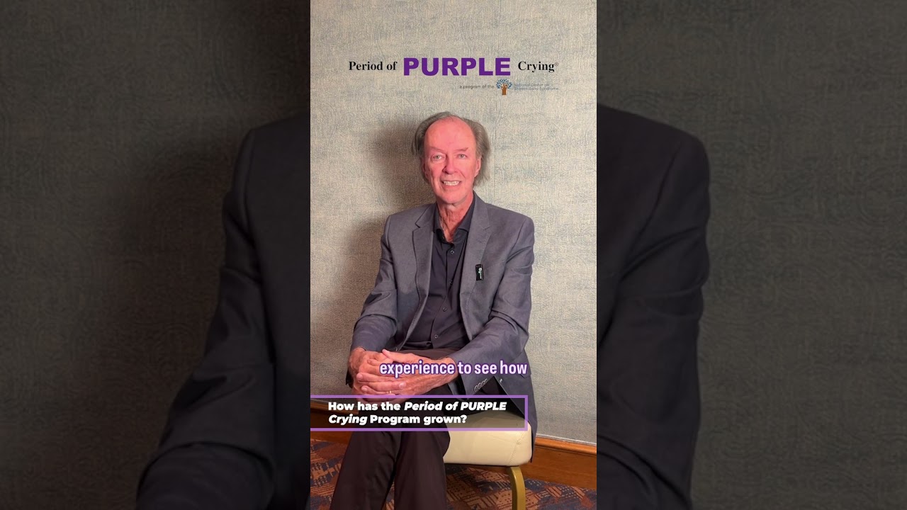 Dr. Ronald Barr on the development of our PURPLE Program  #purplecrying #baby #babycrying #newborn