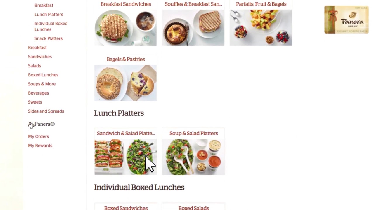 Panera Catering  - Popular Bundles Walk-through Video