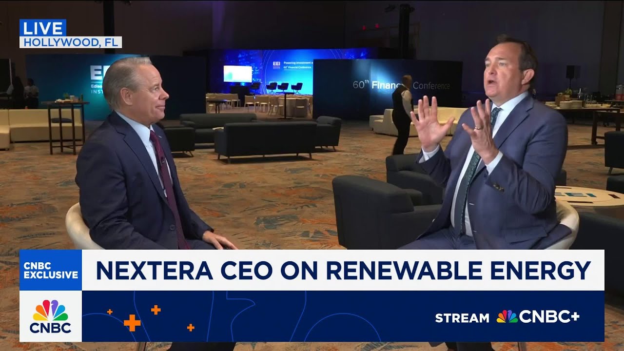 NextEra Energy CEO on Google partnership: Great opportunity for us, Google and Iowa