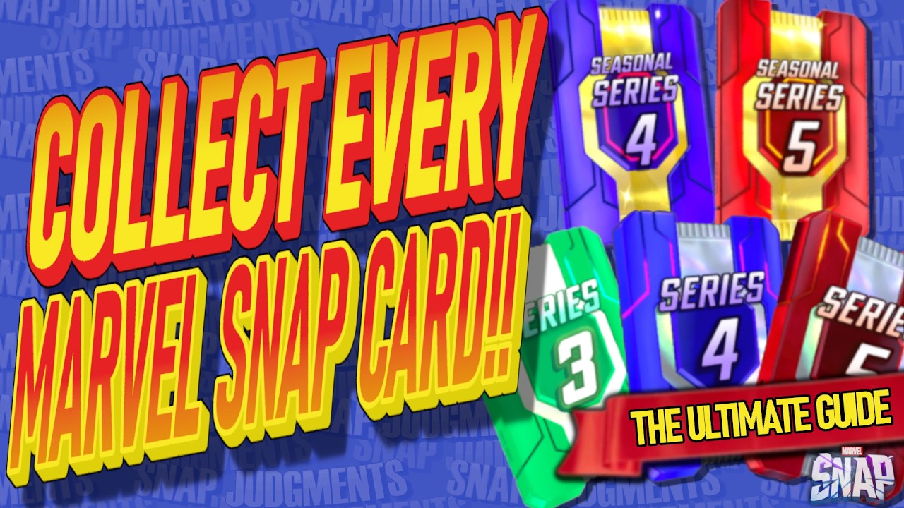 Get EVERY Card in Marvel Snap as CHEAP and FAST As Possible! The Ultimate Strategy!