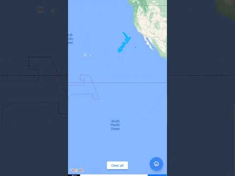 usa vs New Zealand comparing size map#short#geography(no hate)