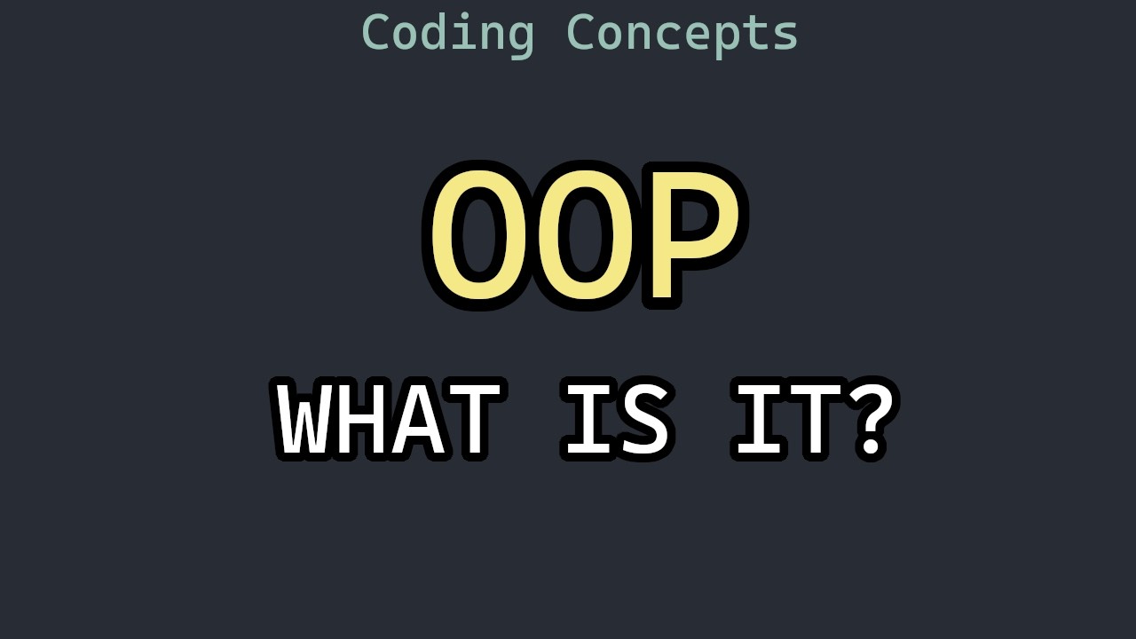 What is Object Oriented Programming? - Coding Concepts