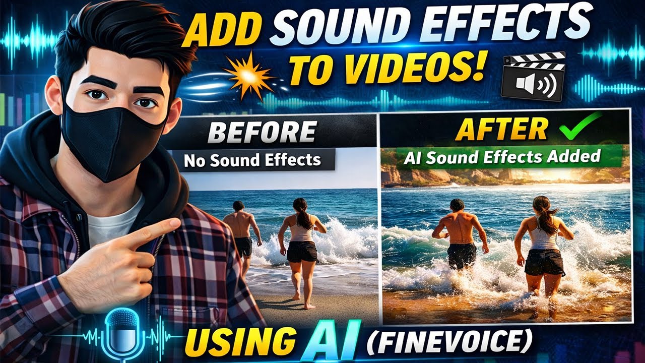 How to Add Sound Effects to Videos Using AI (FineVoice Step-by-Step Guide)