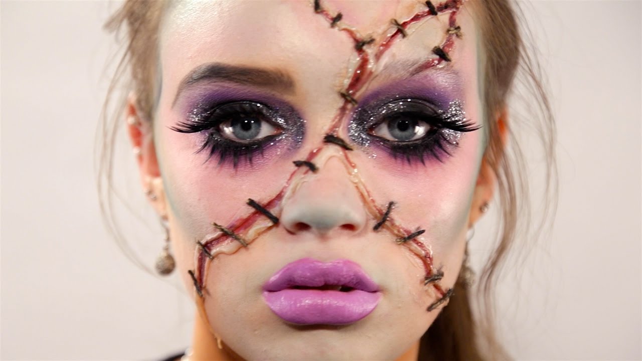 Bride of Frankenstein Tutorial with Make Up Forever