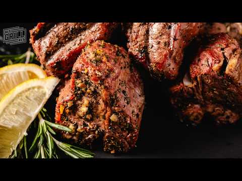 Smoked Lamb Chops with Rosemary and Garlic