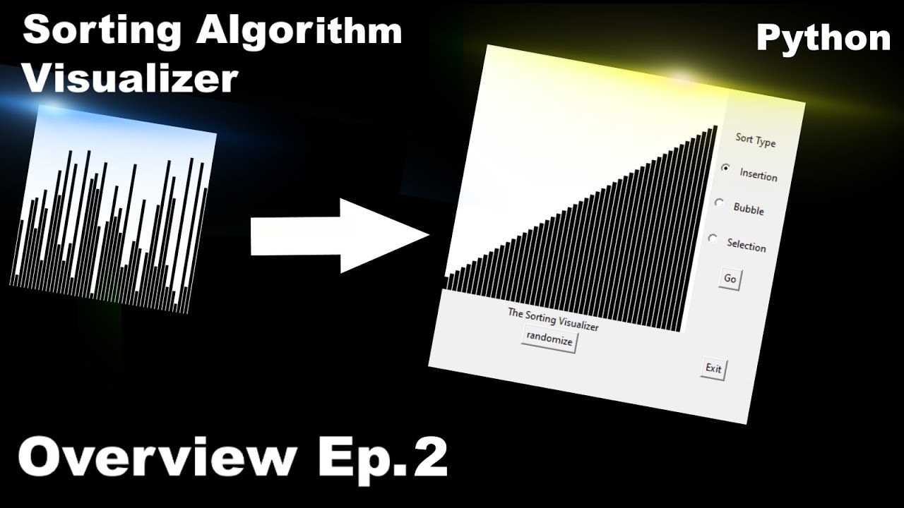 Sorting Algorthim Visualizer Overview