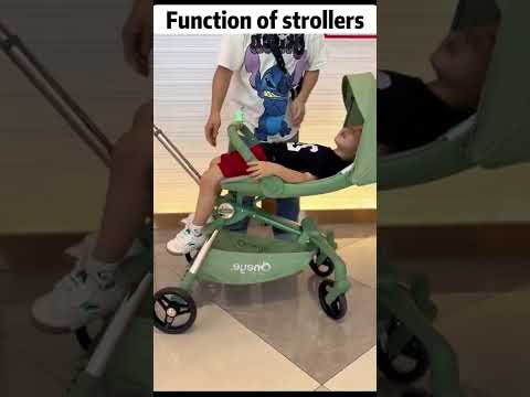 Small children of this age can use this stroller. #kids #babystroller #light #momtok #wagonstoller