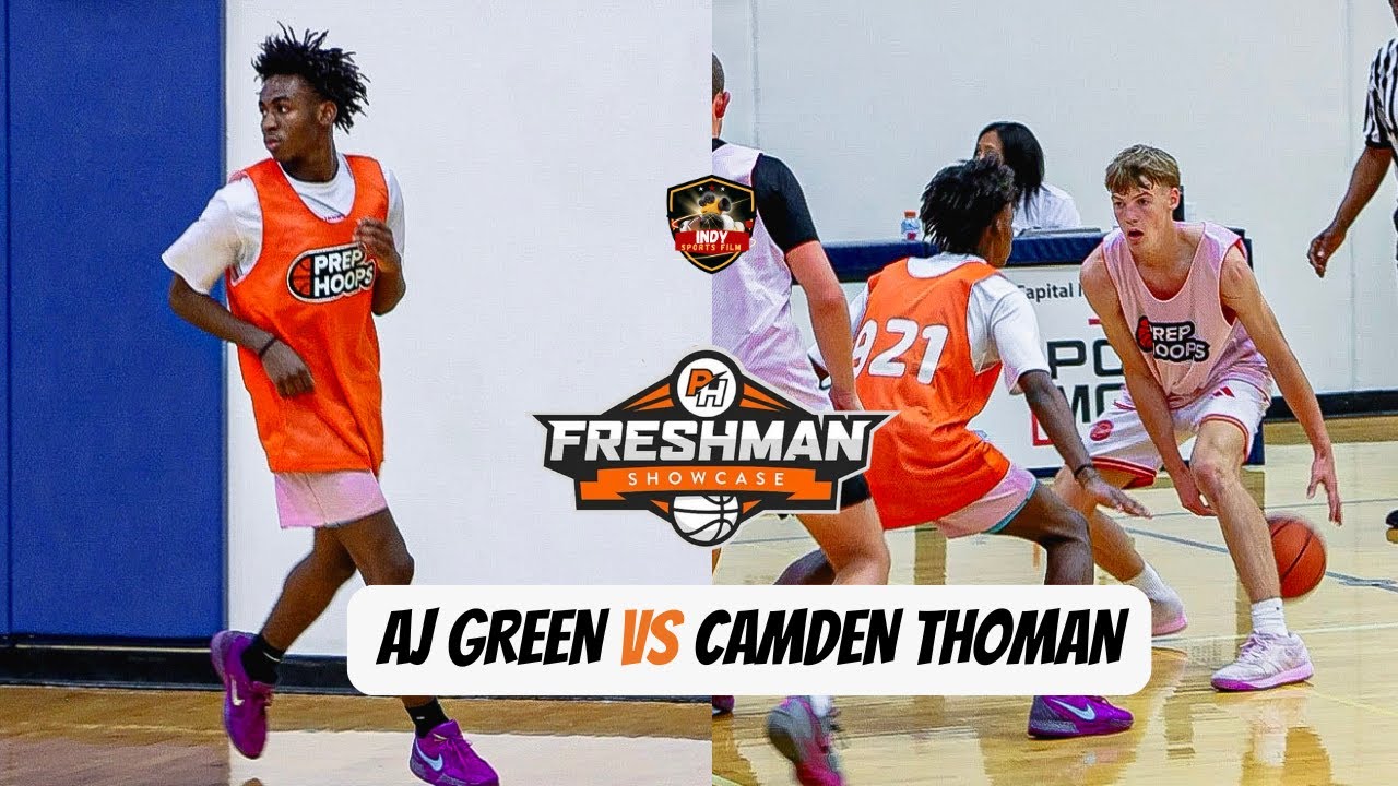 Aj Green and Camden Thoman Go At it at Prep Hoops! DOG FIGHT!