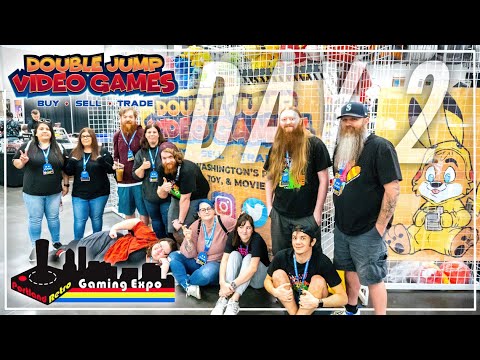 Portland Retro Gaming Expo 2022 SATURDAY Sales + CIB Stadium Events | DJVG